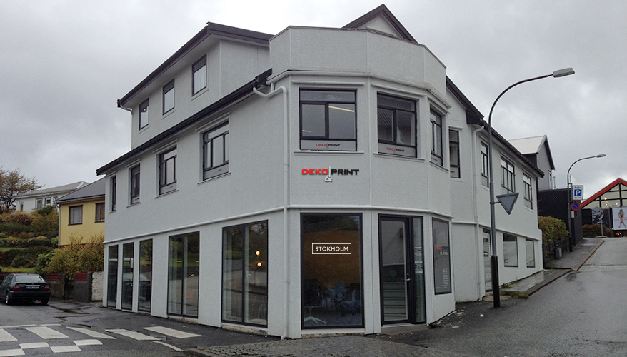 DEKO&PRINT Sp/f - Forsíða